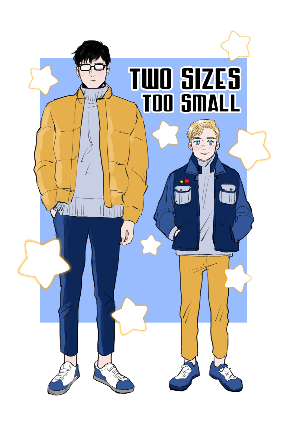 [웹툰/만화] Two Sizes, too small - 웹툰의 모든 것! 웹툰가이드